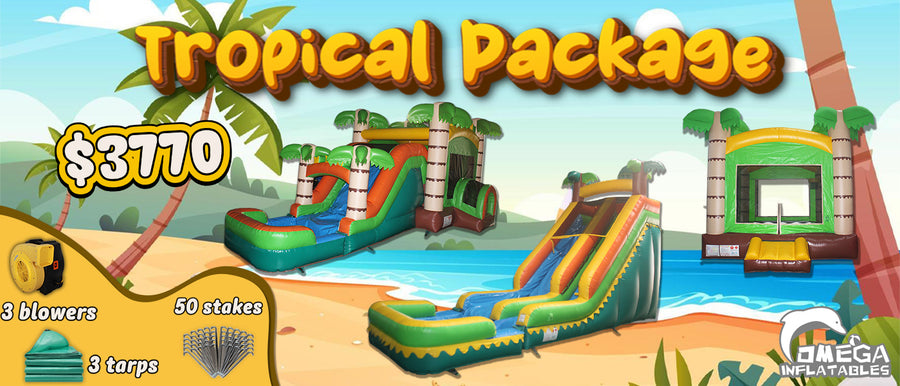 Tropical Package $3770 ONLY – Omega Inflatables Factory