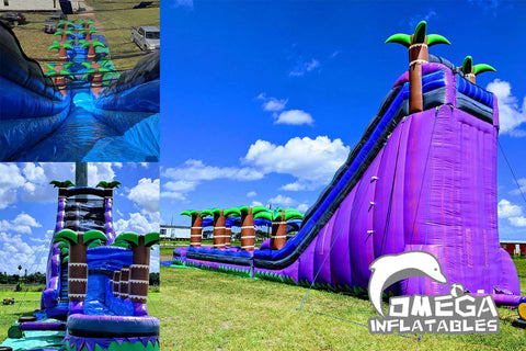 Customer Feedback - 25FT Purple Tropical Splash Water 💦Slide – Omega ...