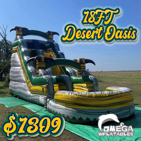 Customer Feedback - 18FT Desert Oasis Water Slide – Omega Inflatables ...