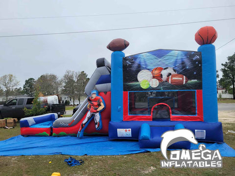 Sports Inflatable Water Combo – Omega Inflatables Factory