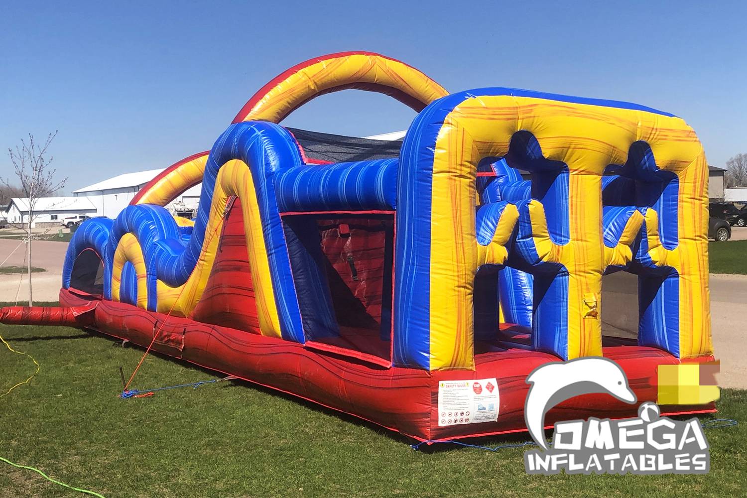Customer Feedback - Radical Run Marble Inflatable Obstacle Course ...