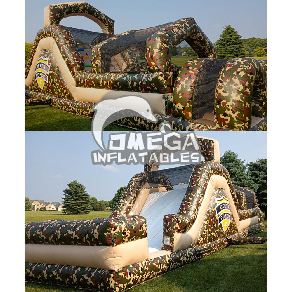Delta Force Inflatable Obstacle Course – Omega Inflatables Factory