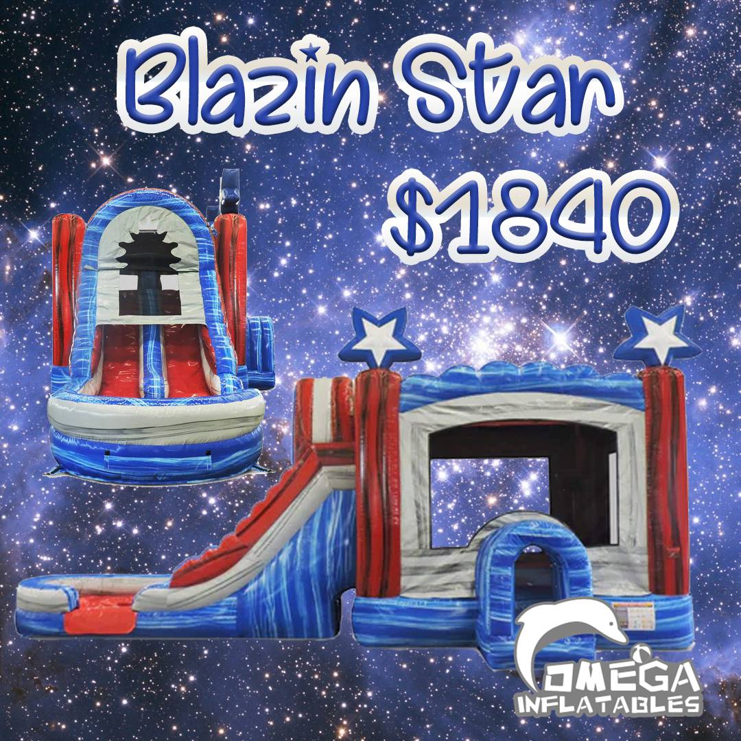 Blazin Star Combo – Omega Inflatables Factory