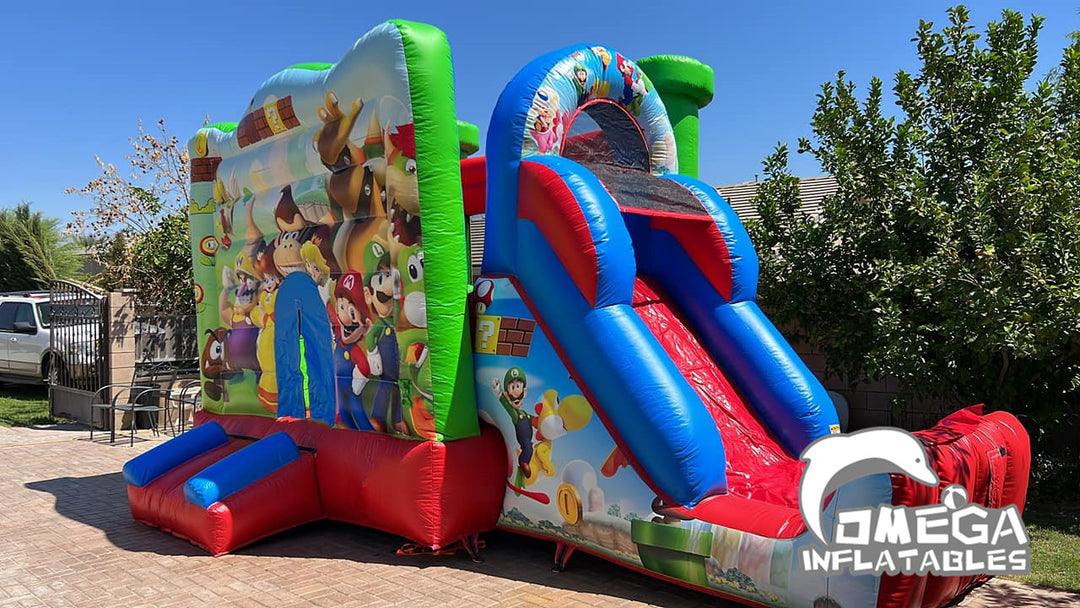 Inflatable Super Mario Combo – Omega Inflatables Factory