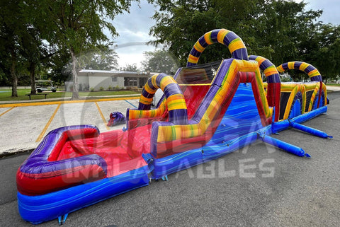 Inflatable Marble Obstacle Course – Omega Inflatables Factory