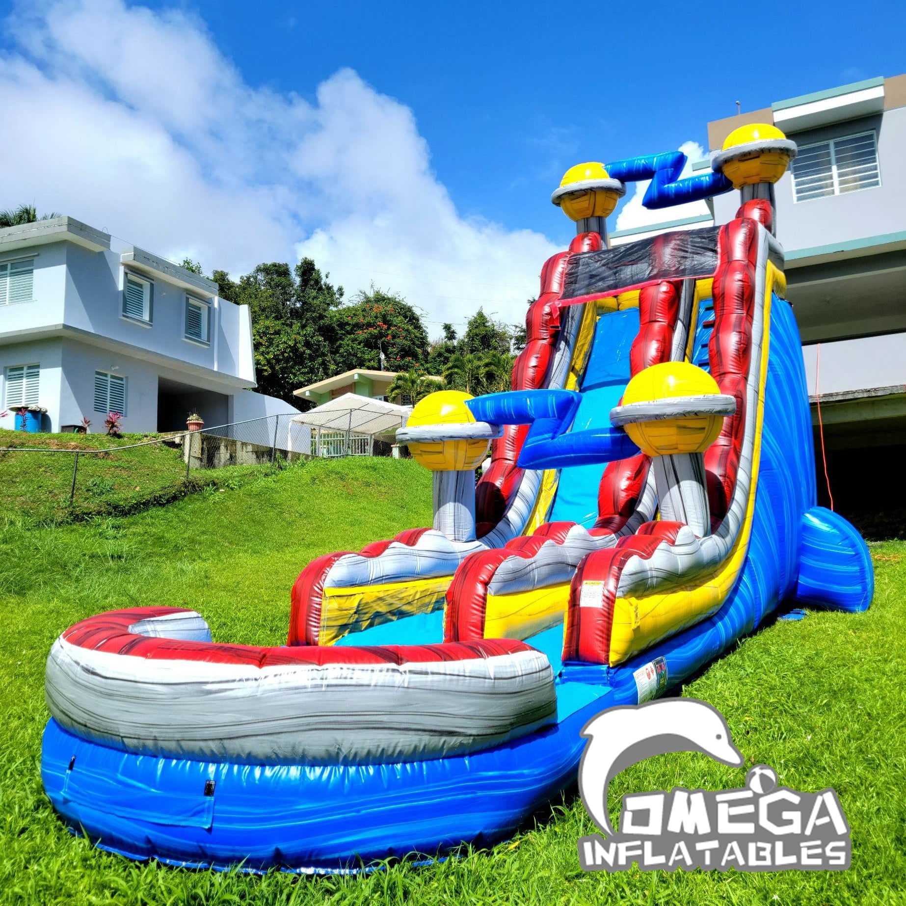 Customer Feedback - 19FT inflatable Astronaut Water Slide | Omega ...