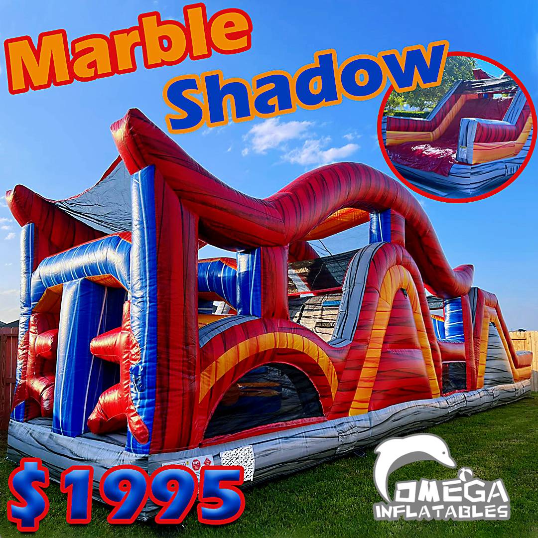 Marble Shadow Obstacle Course (Small Version) – Omega Inflatables Factory