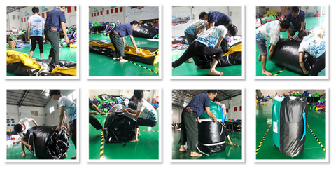 Packing process – Omega Inflatables Factory