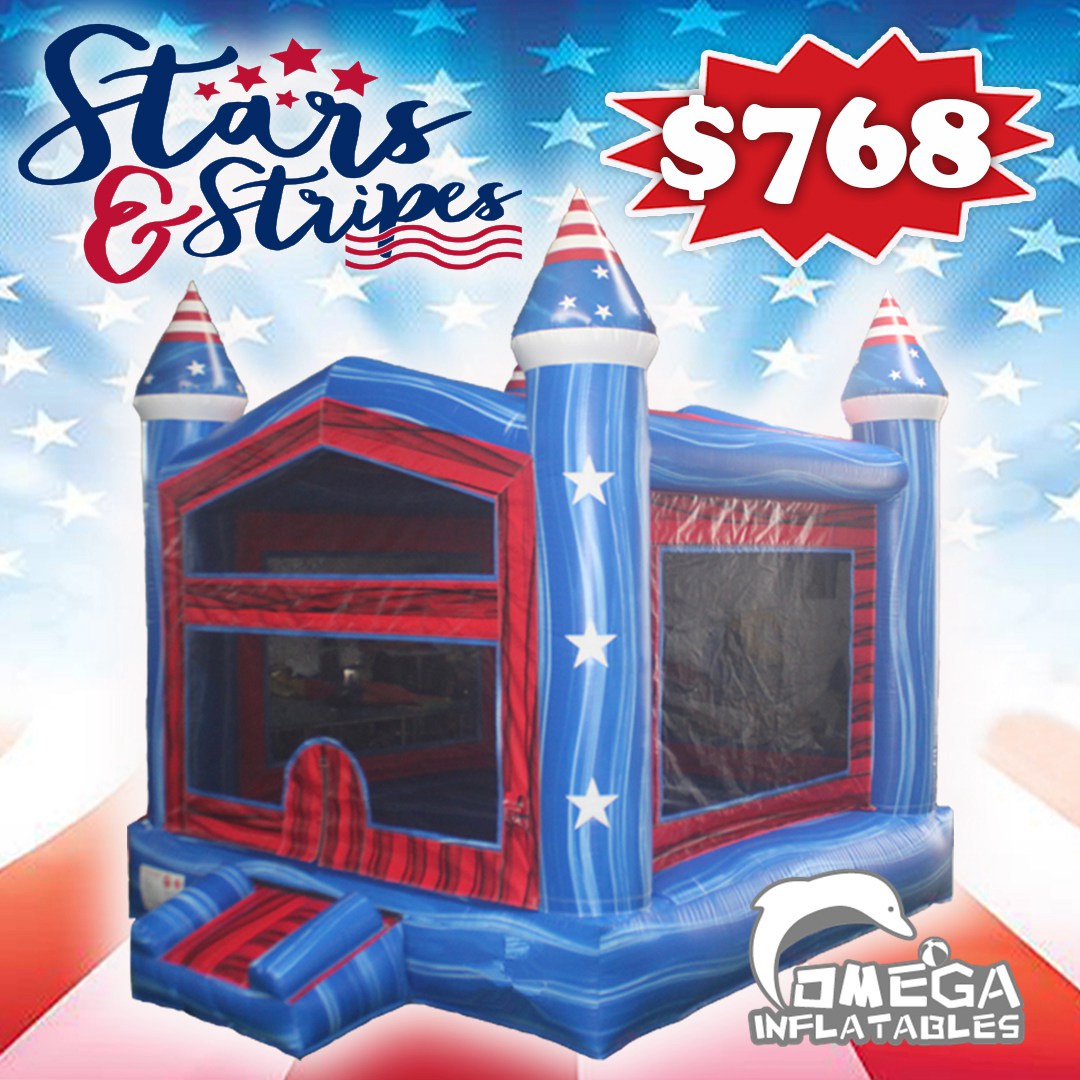 Customer feedback - Stars N Stripes Castle Jumper – Omega Inflatables ...