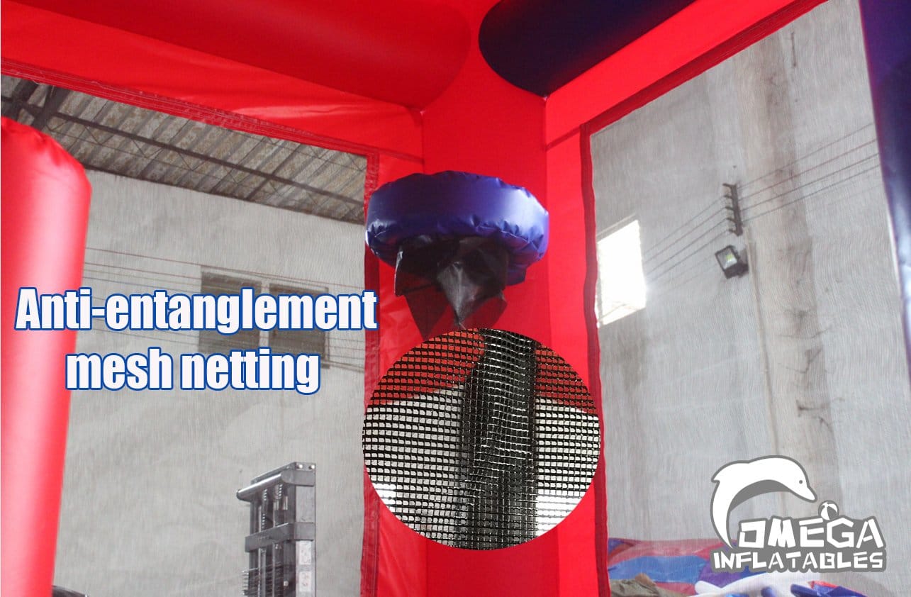 Anti-entanglement Mesh Netting – Omega Inflatables Factory