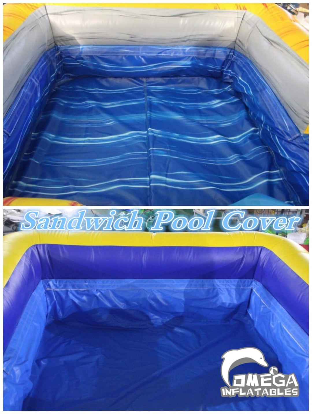 Sandwich Pool Cover | Omega Inflatables Factory