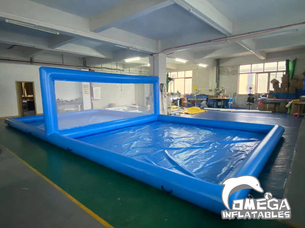Omega Inflatables Factory - Commercial Inflatable Volleyball Pool/ Court