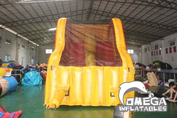 Omega Inflatables Factory - 18FT Black and Gold Modular Wet Dry Slide