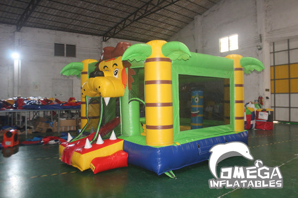 Omega Inflatables Factory - Lion inflatables jumper combo