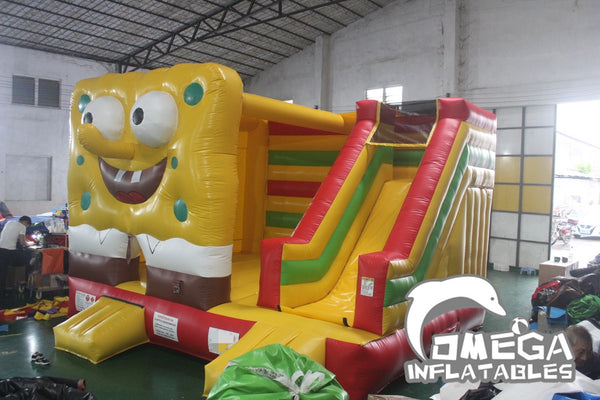 Omega Inflatables Factory - Commercial Inflatable SpongeBob SquarePants ...
