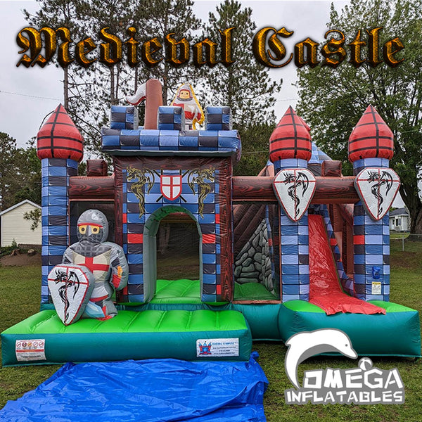 Omega Inflatables Factory - Inflatable Medieval Castle Bounce House