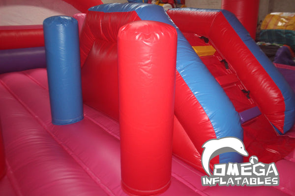 Omega Inflatables Factory - Inflatable Barbie Dreamhouse Party Playzone