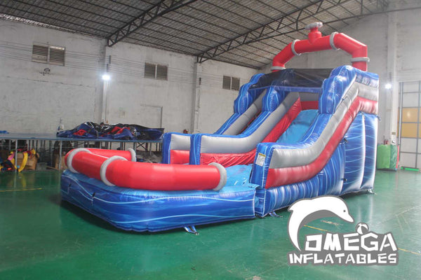 15FT Blaster Water Slide | Omega Inflatables Factory