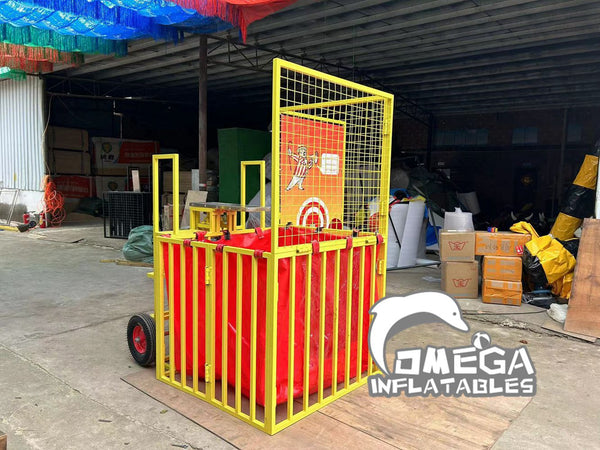 Omega Inflatables Factory - Foldable Dunk Tank with Dolly