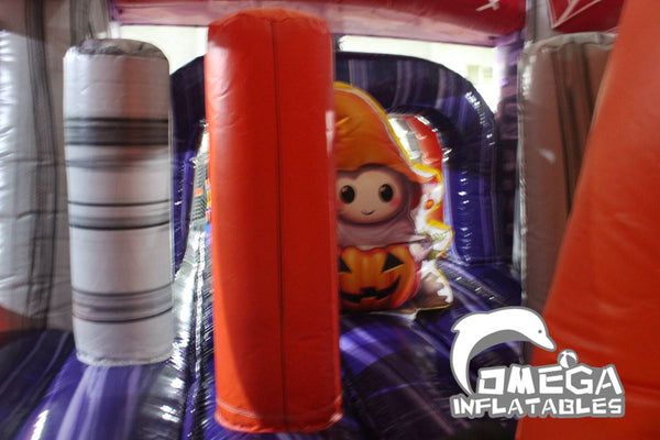 Omega Inflatables Factory - 50FT Tiki Island Obstacle Course