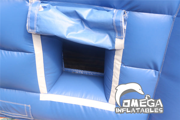 Omega Inflatables Factory - 14FT Blue Marble Wet Dry Inflatable Slide ...
