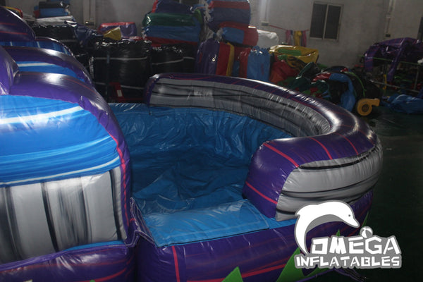 Omega Inflatables Factory - 14FT Multiple Marble Wet Dry Slide