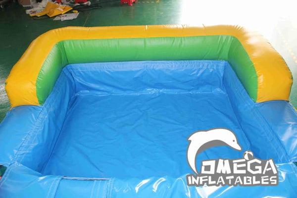 Omega Inflatables Factory - 14FT Tropical Aloha Wet Dry Slide
