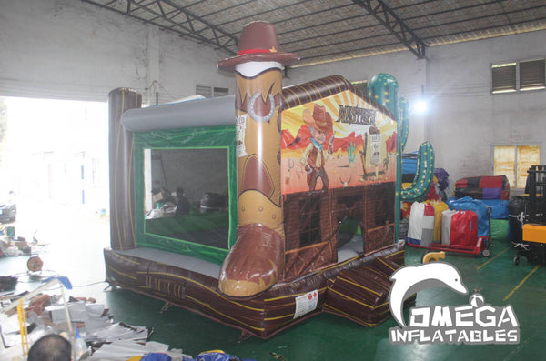 Omega Inflatables Factory - Cowboy Bounce House