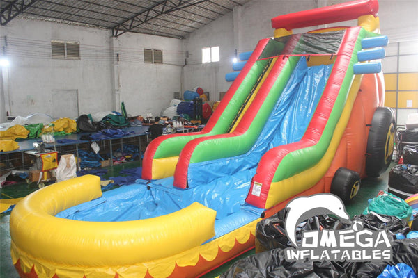 Omega Inflatables Factory - 16FT Commercial Inflatables Racing Car ...