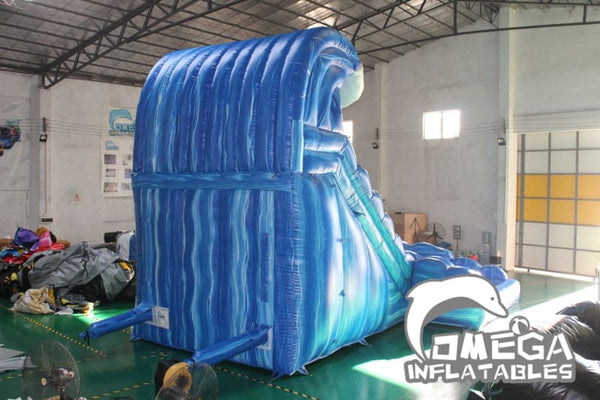 Omega Inflatables Factory - 18FT Monster Wave Inflatable Water Slide