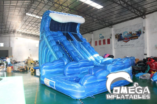 Omega Inflatables Factory - 18FT Monster Wave Inflatable Water Slide