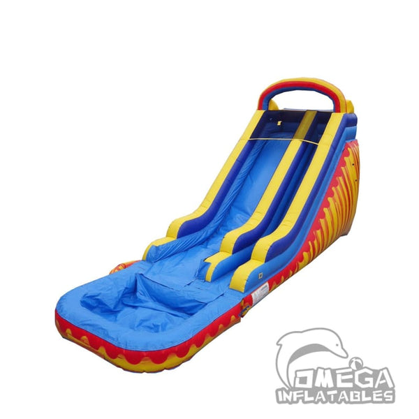 Omega Inflatables Factory - 18FT Native Indian Super Wet Dry Slide