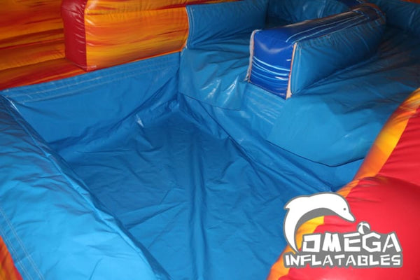 Omega Inflatables Factory - 18FT Wild Rapids Fire Inflatable Water Slide
