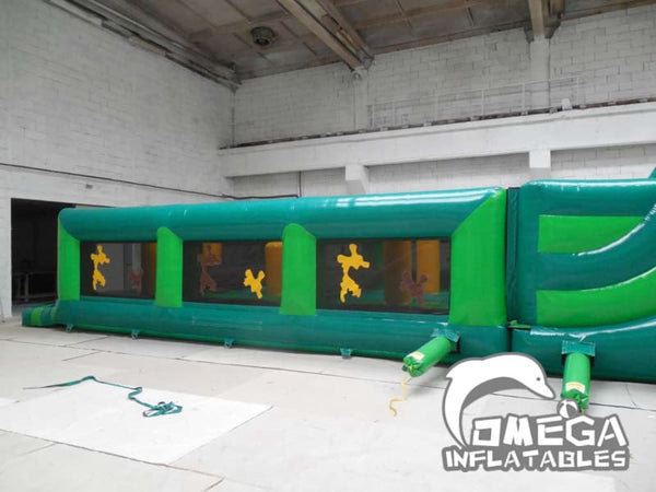 Omega Inflatables Factory - 2 Part Army Obstacle Course