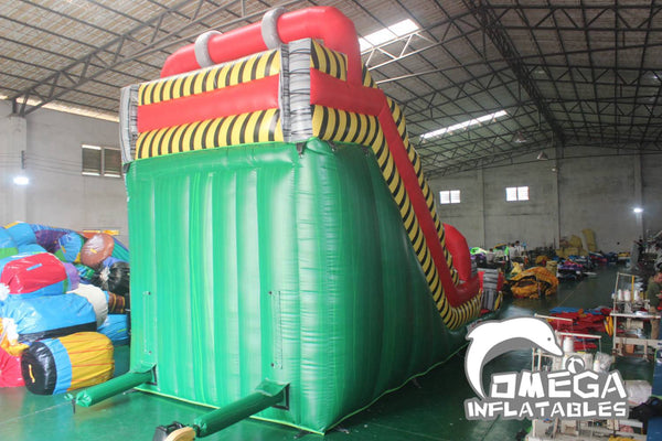 Omega Inflatables Factory - 20FT Purple Tropical Water Slide