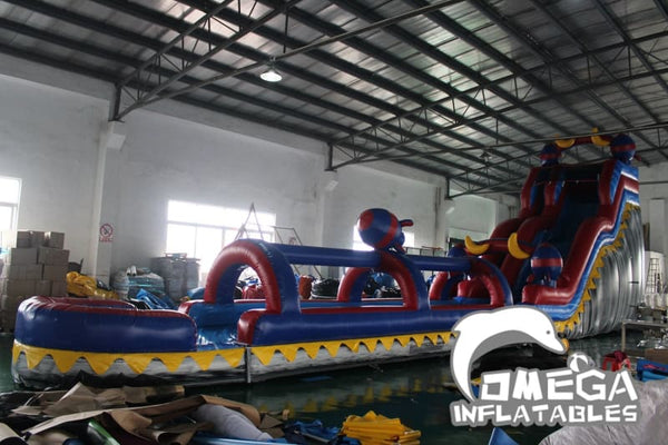 Omega Inflatables Factory - 23FT Rockets Water Slide