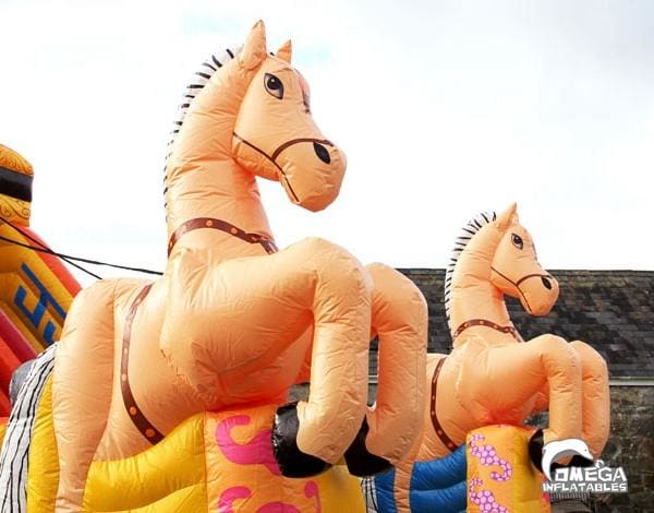 Omega Inflatables Factory - 27FT Chariot Slide