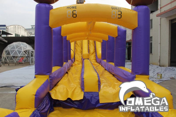 Omega Inflatables Factory - 27FT LSU Tigers Themed Water Slide