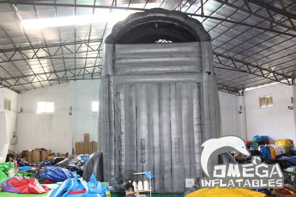 Omega Inflatables Factory - 27FT Roaring River Dual Lanes Water Slide