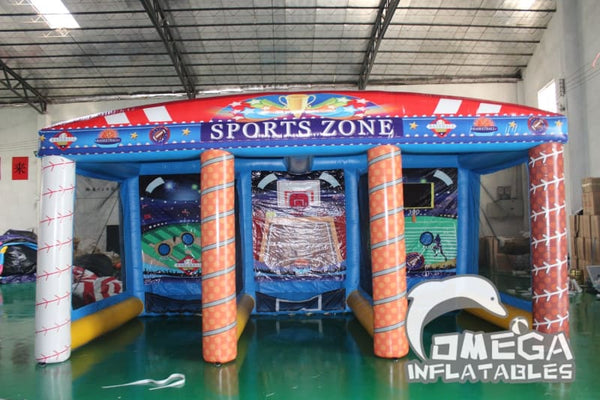Omega Inflatables Factory - 3 in 1 Inflatable Sports Zone