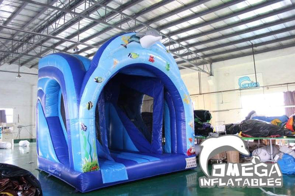 Omega Inflatables Factory - 3D Ocean Inflatable Bounce N Slide ...