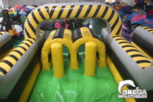 Omega Inflatables Factory - 22FT Toxic Rush Inflatable Slide