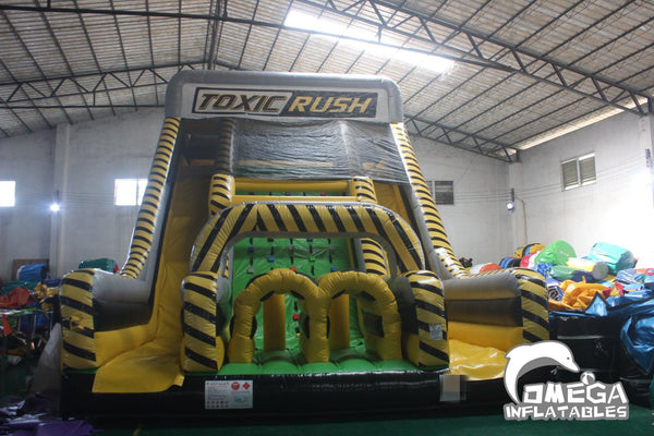 Omega Inflatables Factory - 22FT Toxic Rush Inflatable Slide