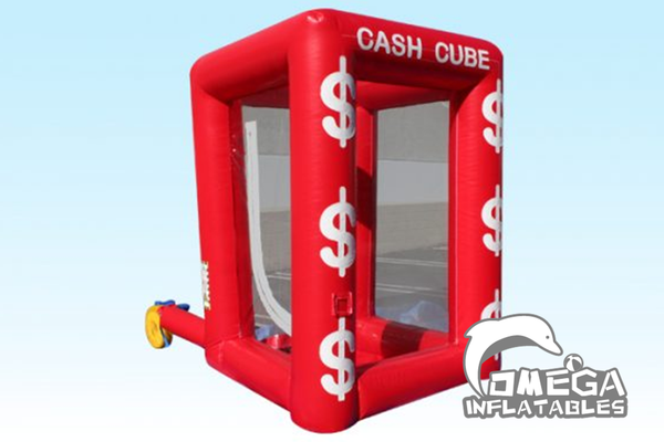 Inflatable Cash Cube / Cash Box for Sale | Omega Inflatables Factory