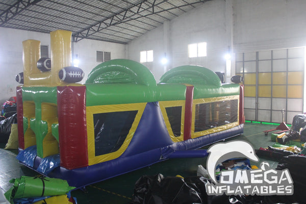 Omega Inflatables Factory - Inflatable Football Obstacle Course