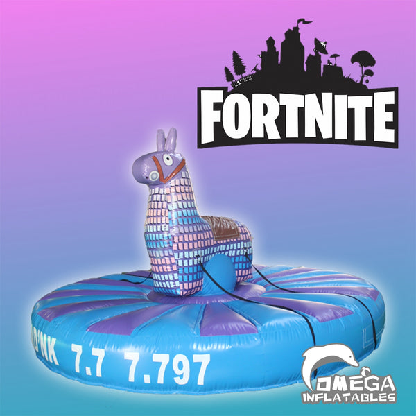Omega Inflatables Factory - Inflatable Fortnite Llama Rodeo