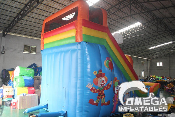 Omega Inflatables Factory - 14FT Blue Marble Wet Dry Inflatable Slide ...
