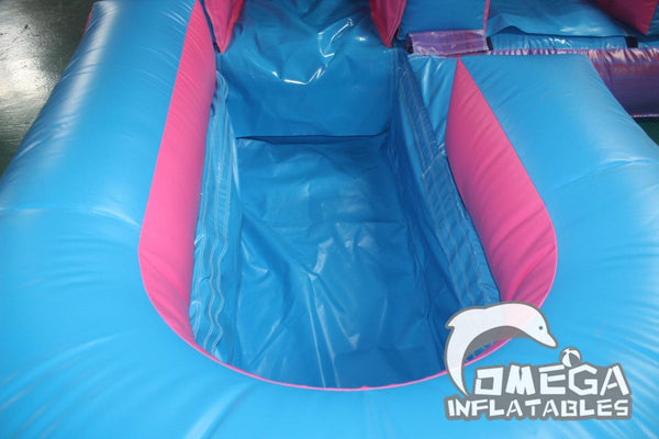 Omega Inflatables Factory - Kids Pink Inflatable Combo With Pool