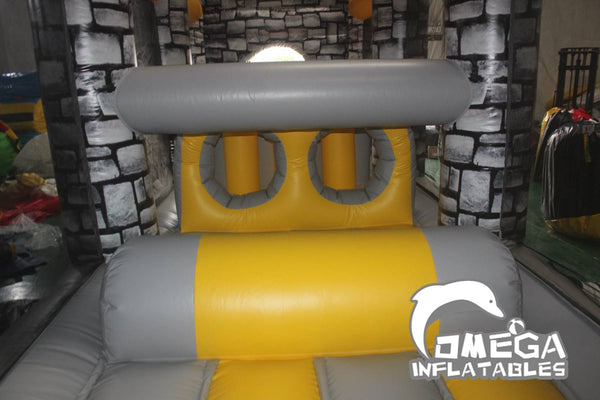 Omega Inflatables Factory - Knight Castle Medieval Obstacle Course