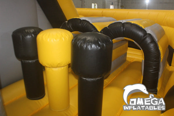 Omega Inflatables Factory - Knight Castle Medieval Obstacle Course